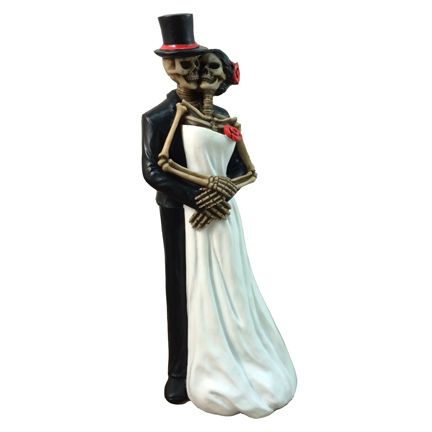 Skeleton Wedding Couple Statue - ABC Distributors, Inc.